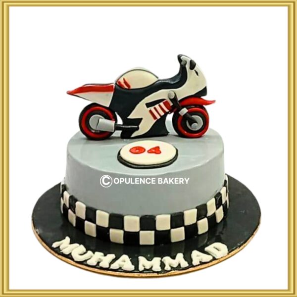 Heavy Bike Cake For Boys - OPULENCE